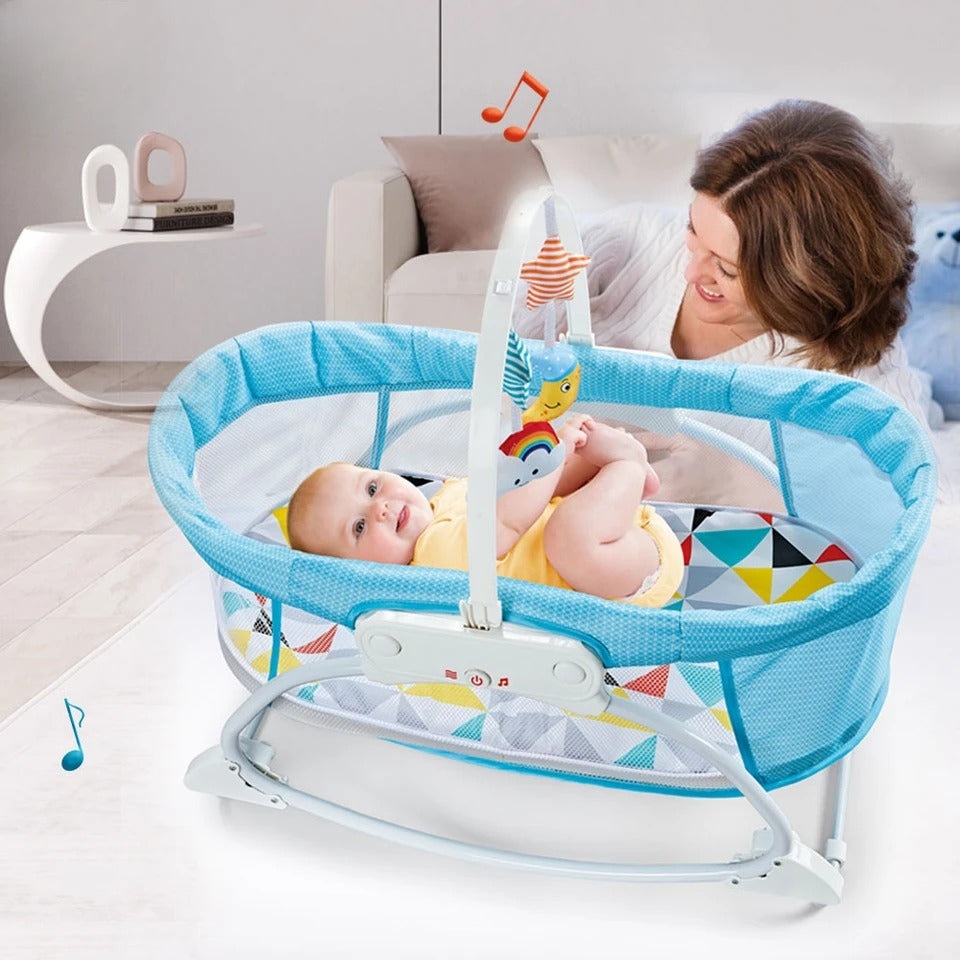 Baby Rocker Swing Bassinet with Soothing Motion | Mega Cart