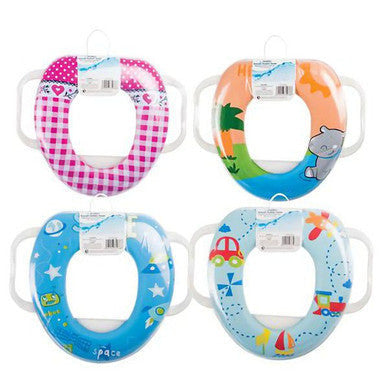 Children's Soft Toilet Seat - Assorted Colours, Small Size | Mega Cart
