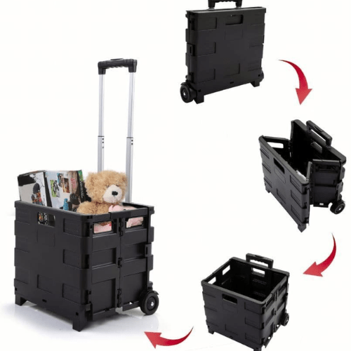 Portable Foldable Cart With Wheels | Mega Cart