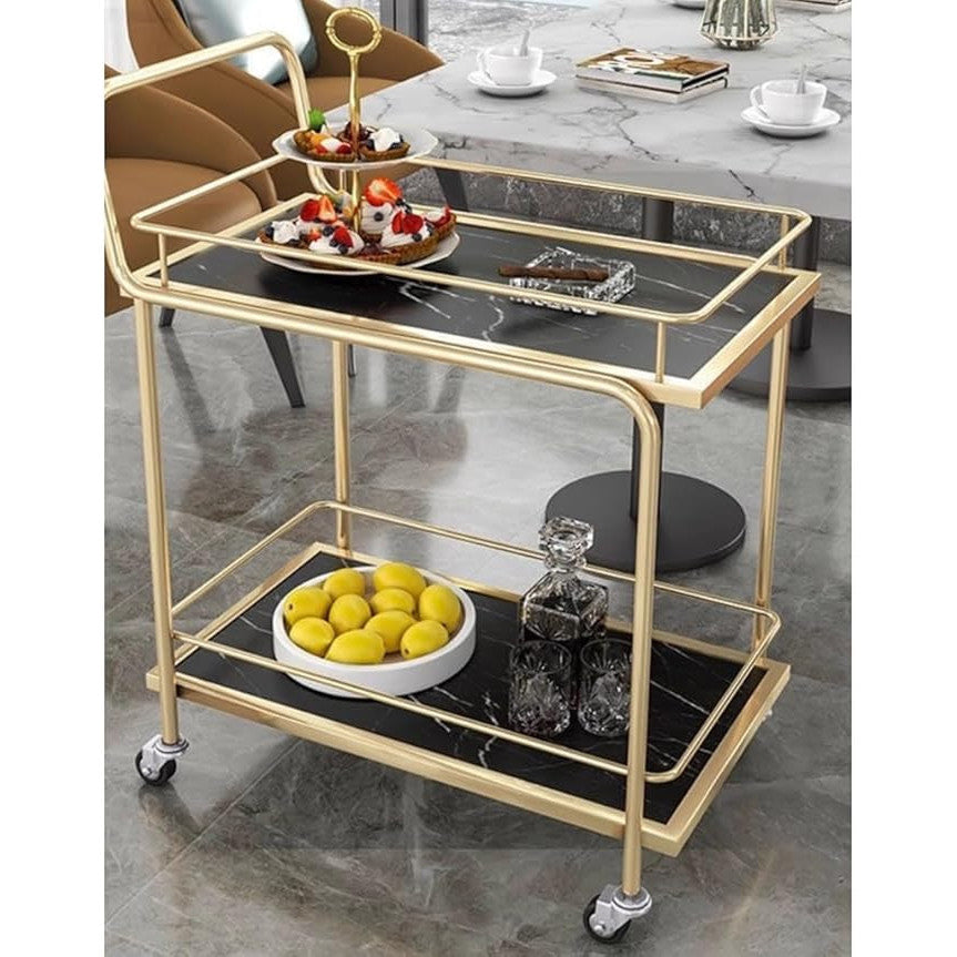 PrimeNest 2-Tier Storage Utility Trolley Cart | Mega Cart