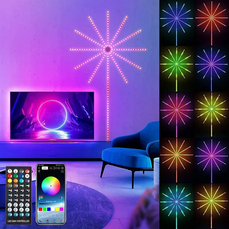 RGB LED Firework Light | Mega Cart